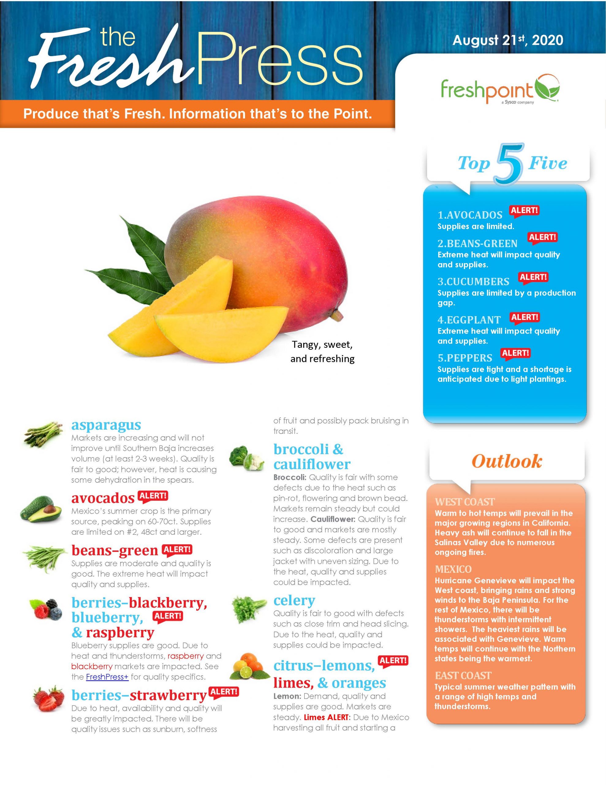 FreshPoint | FreshPress Weekly Market Report