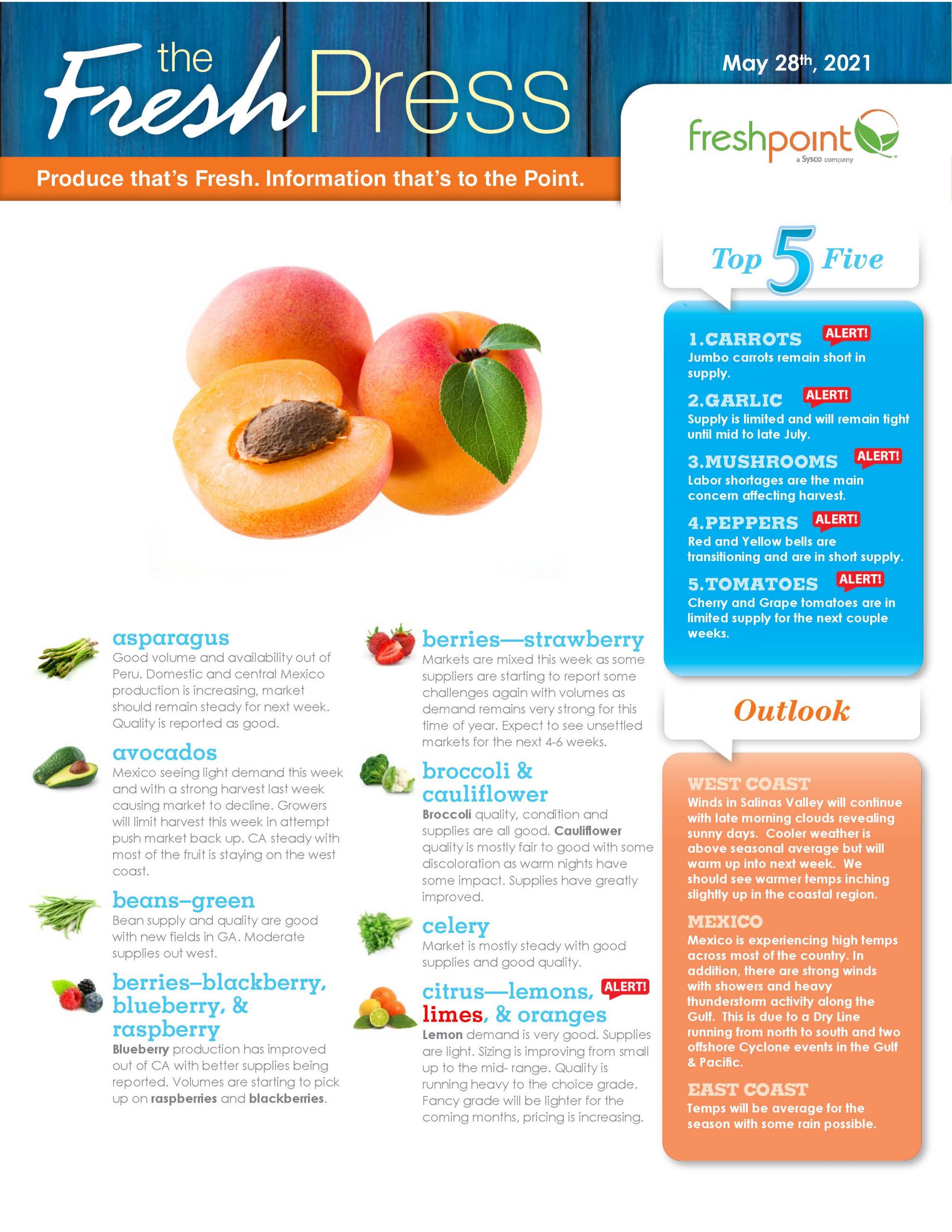 FreshPoint | FreshPress Weekly Market Report